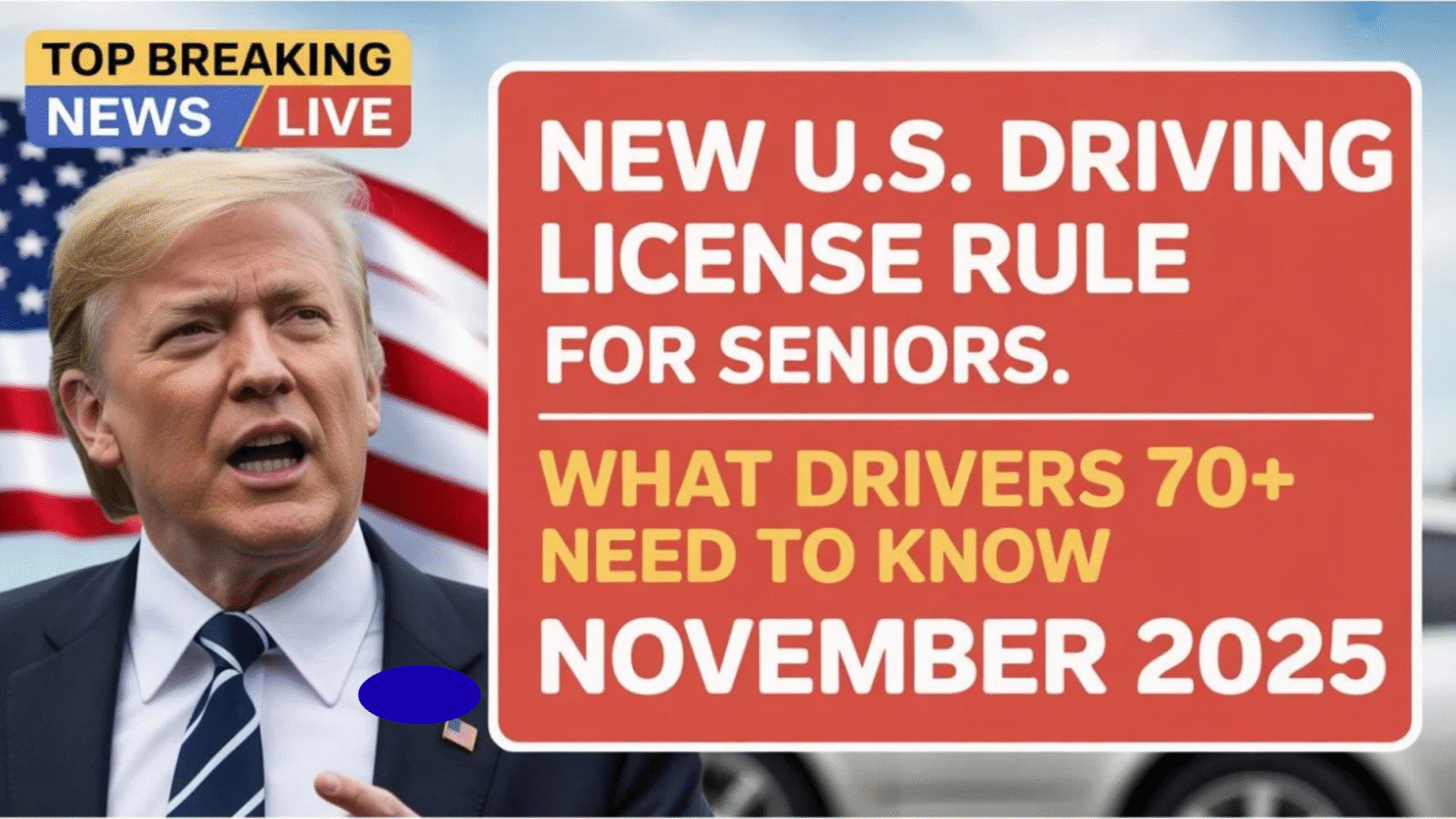 New U.S. Driving License Rule for Seniors Kicks Off Nov 2025 – Impacts ...