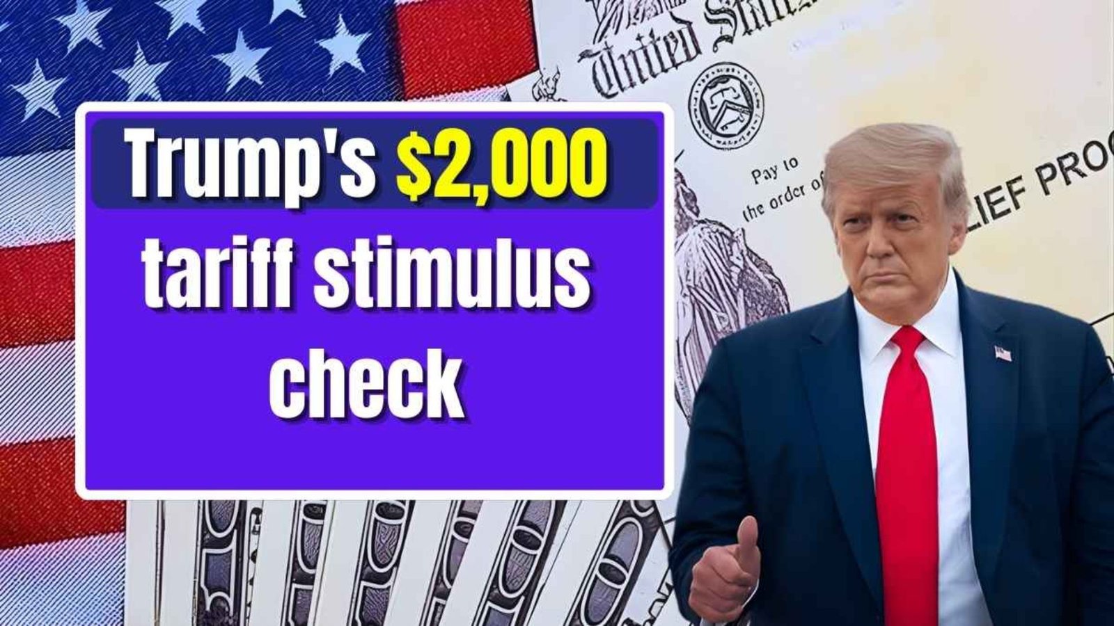 New $100K Income Limit Could Decide Who Gets Trump's $2,000 Tariff ...